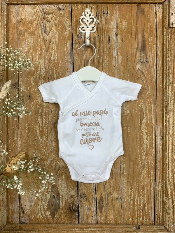 Body personalizzato con ricamo | festa del papà | cucYScuci Riccione