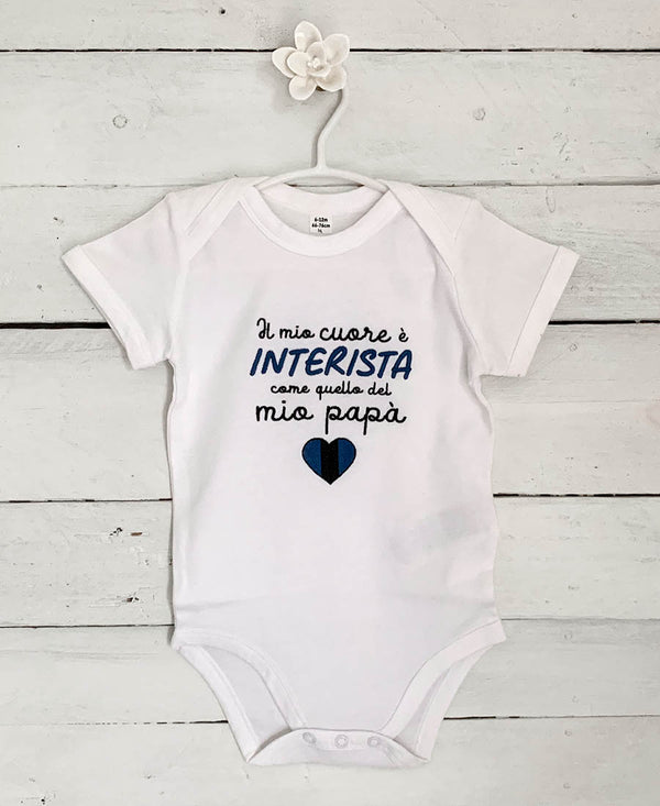 Body ricamato personalizzato | festa del papà | cucYScuci Riccione